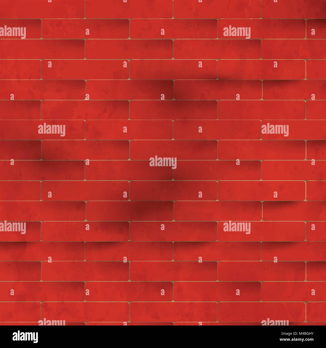 Red brick wall, vector Stock Vector Image & Art - Alamy
