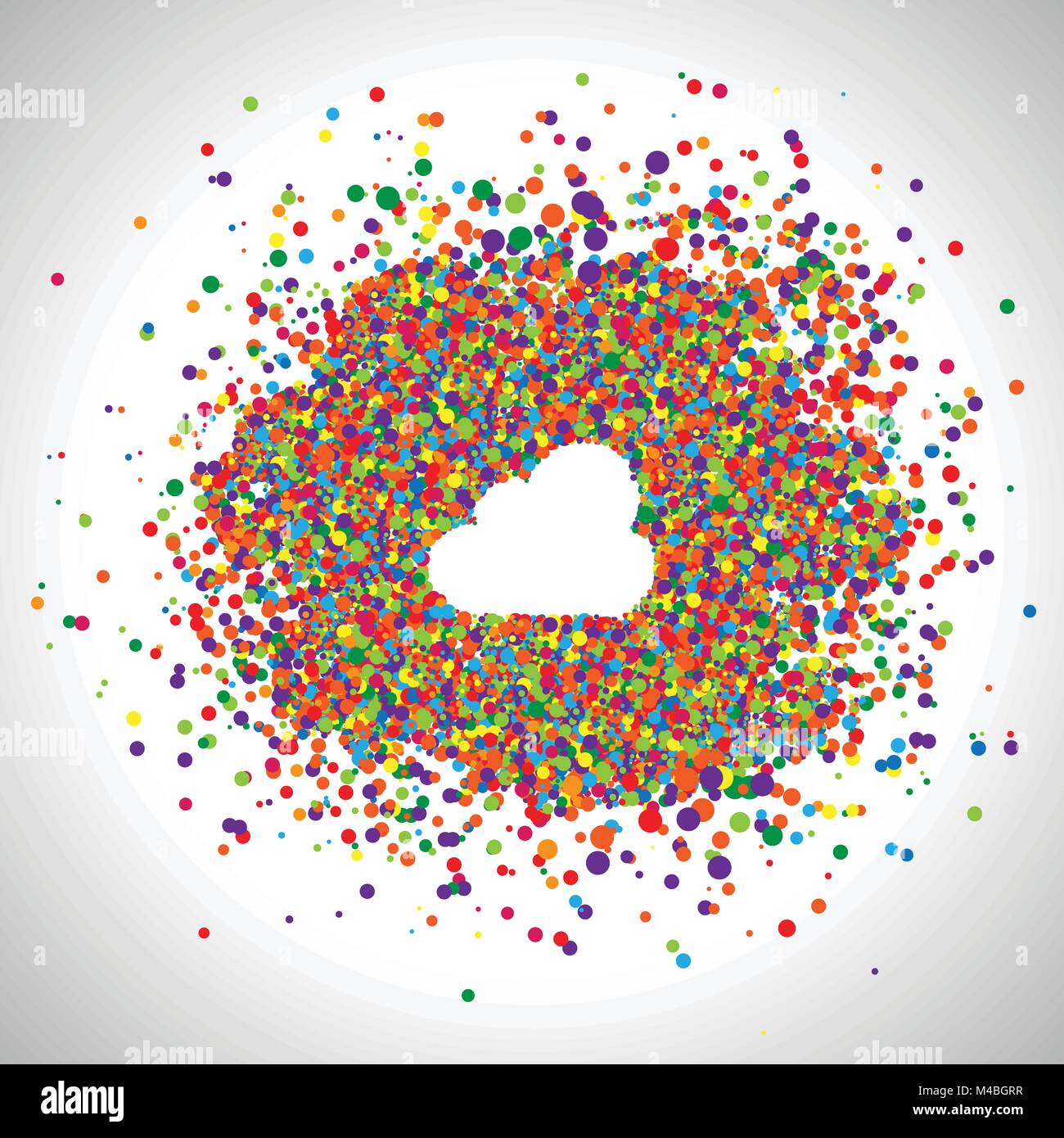 Classic cloud Stock Vector Images - Alamy