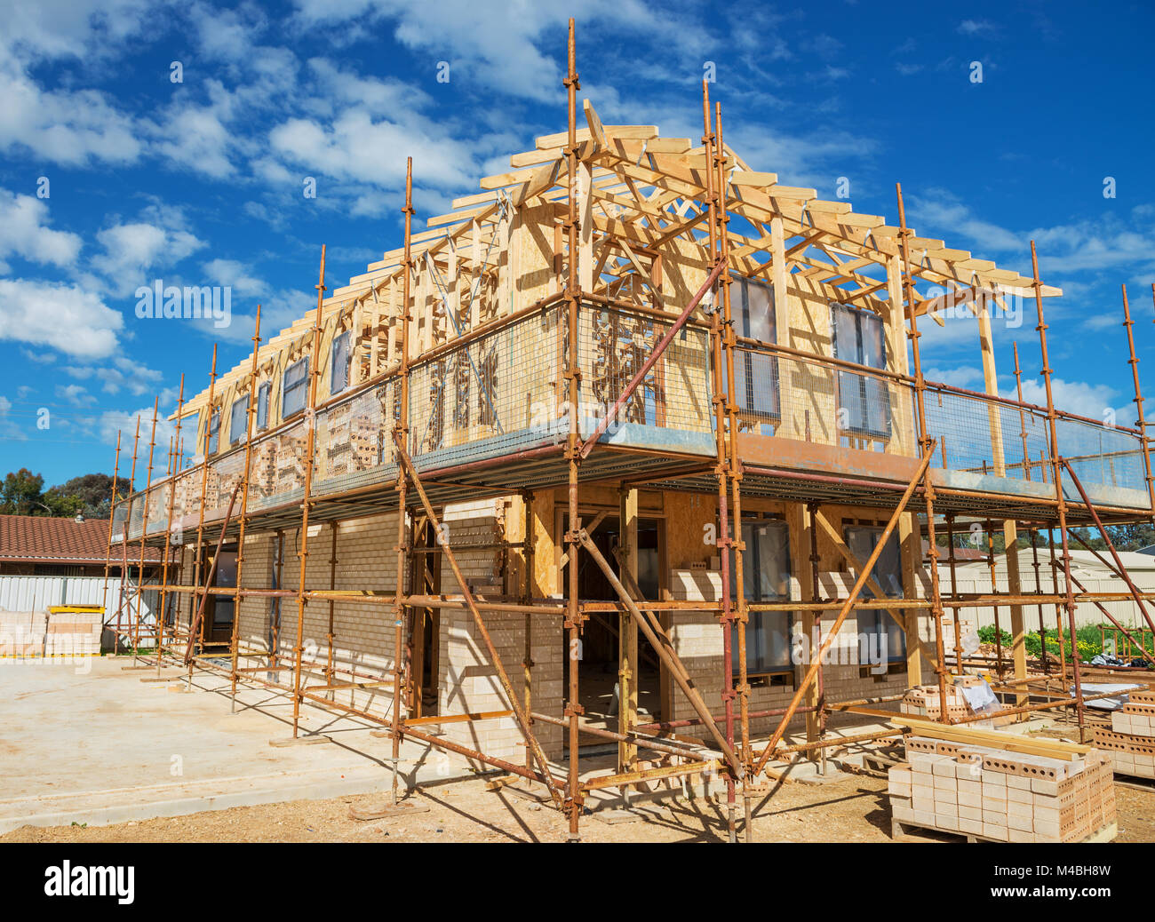 Timber frame construction block hi-res stock photography and images - Alamy