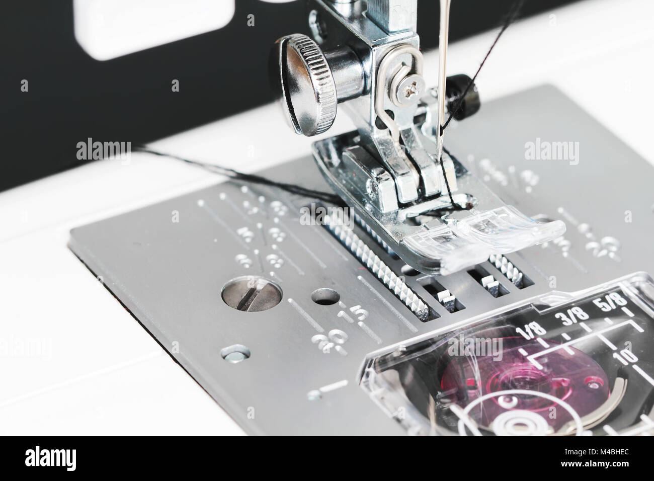 Macro close up process sewing hi-res stock photography and images - Alamy