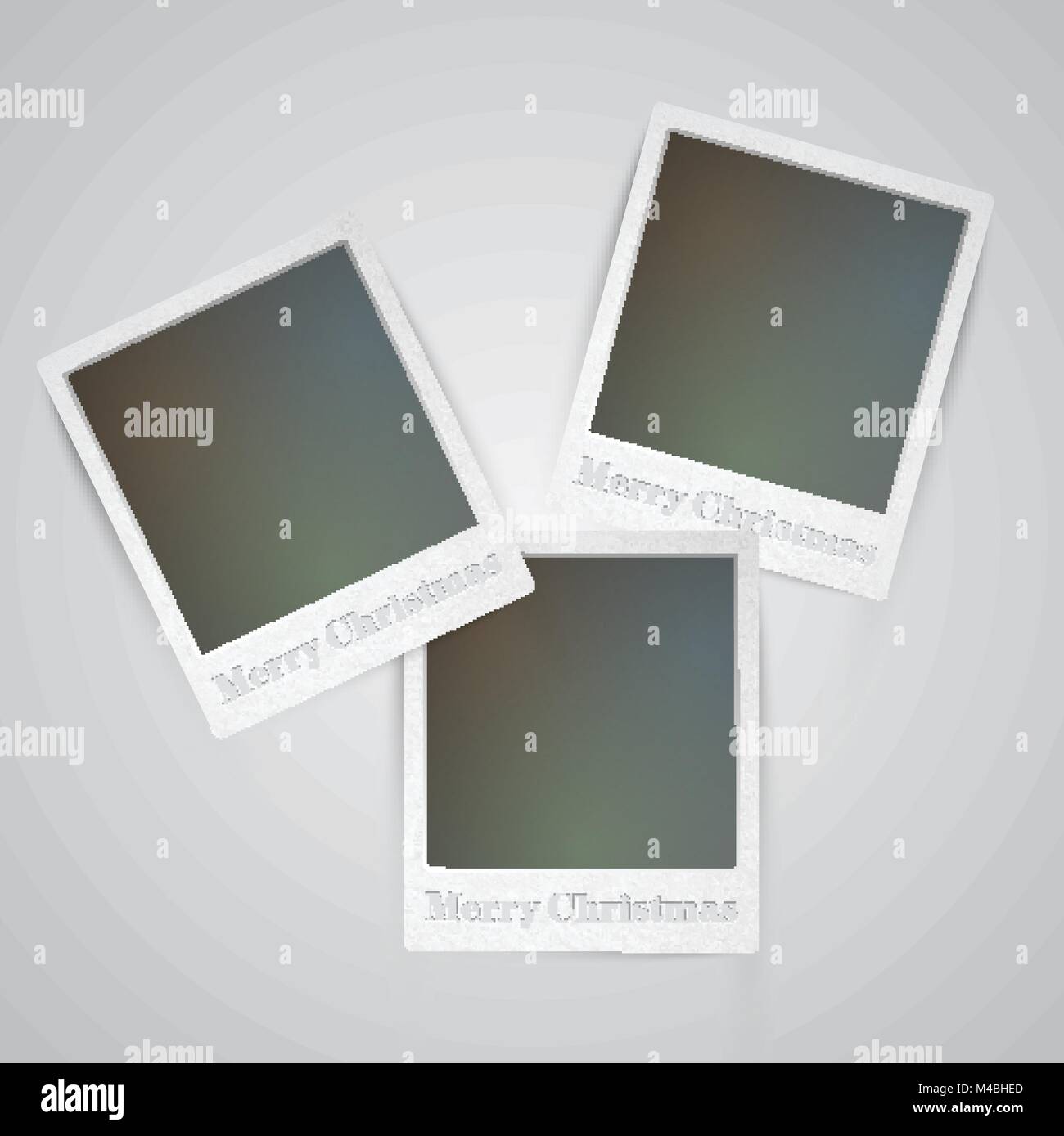 Christmas holiday photo frame, vector Stock Vector Image & Art - Alamy