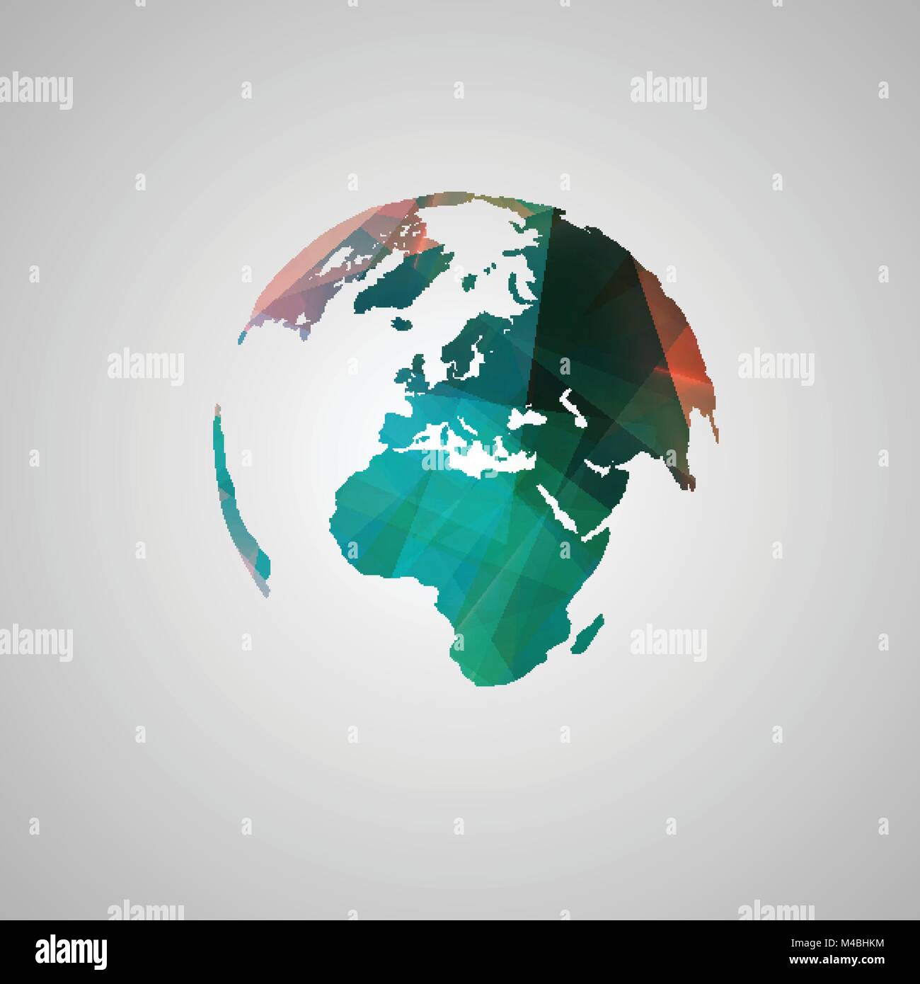 Abstract world vector symbol Stock Vector Image & Art - Alamy