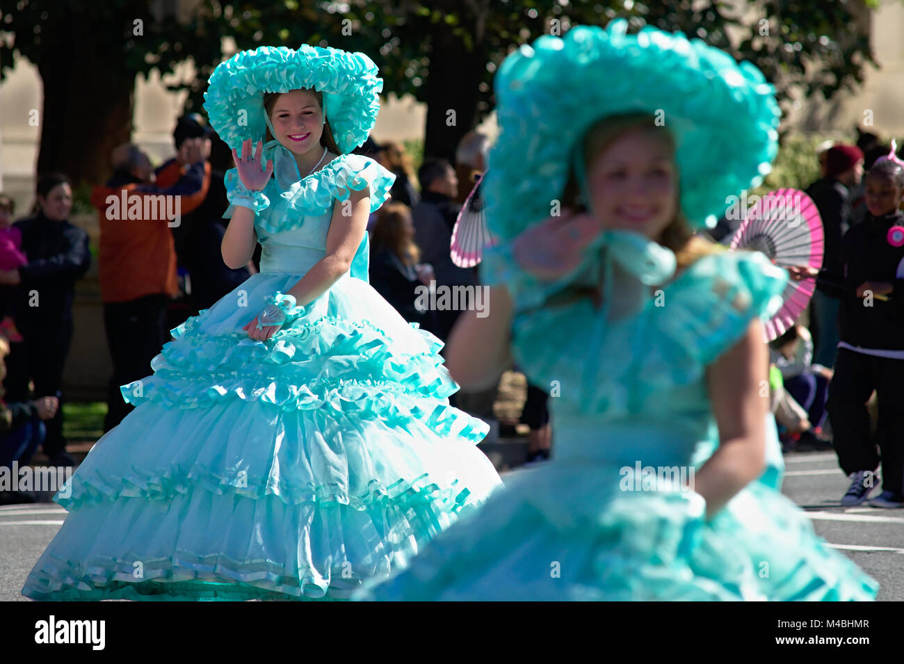 Southern Belles during Cherry Blossom Parade Stock Photo - Alamy