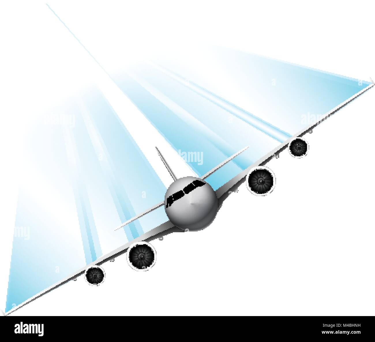 Fast jet landing Stock Vector Images - Alamy