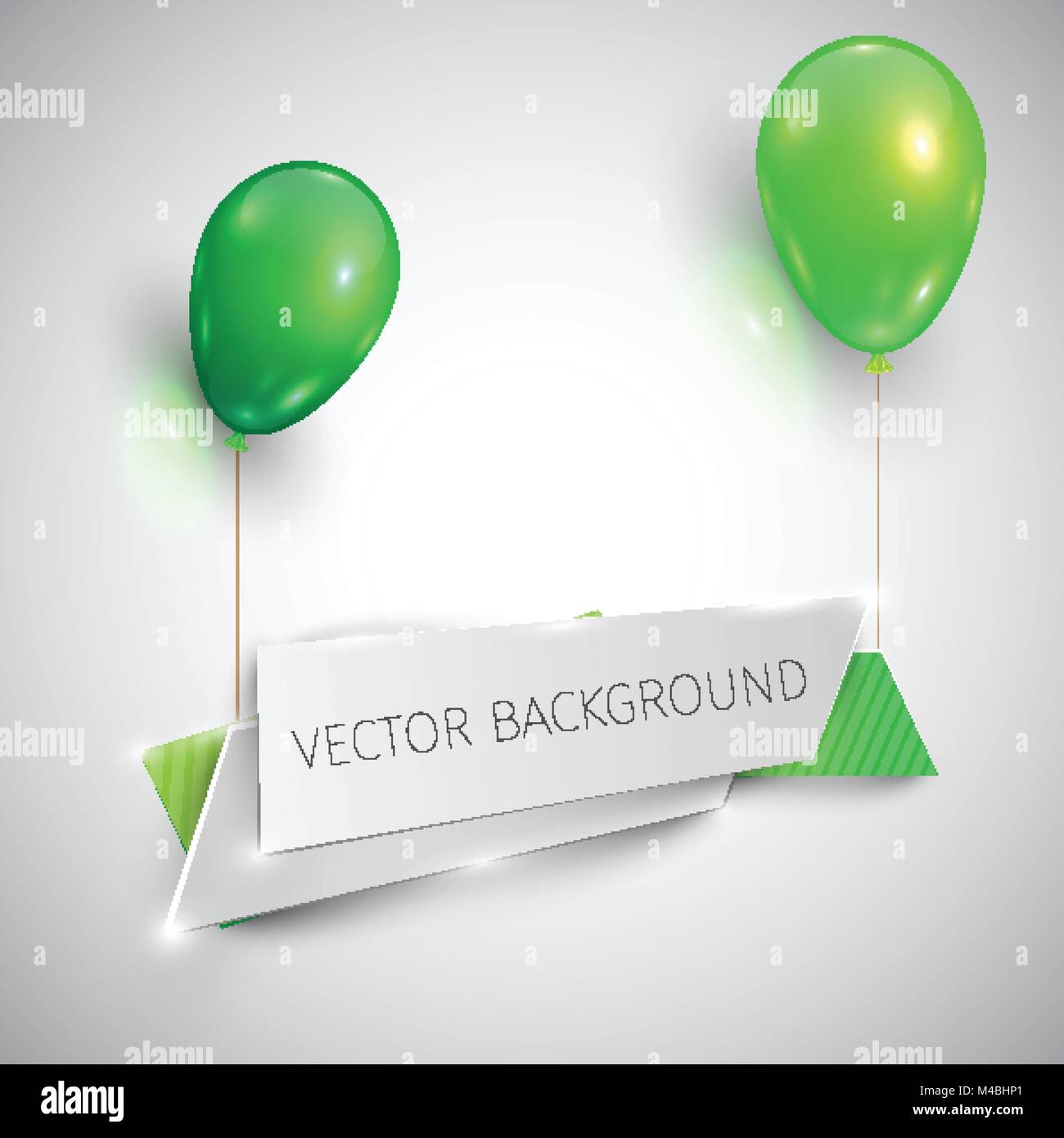 Color glossy balloons lift labels, vector Stock Vector Image & Art - Alamy