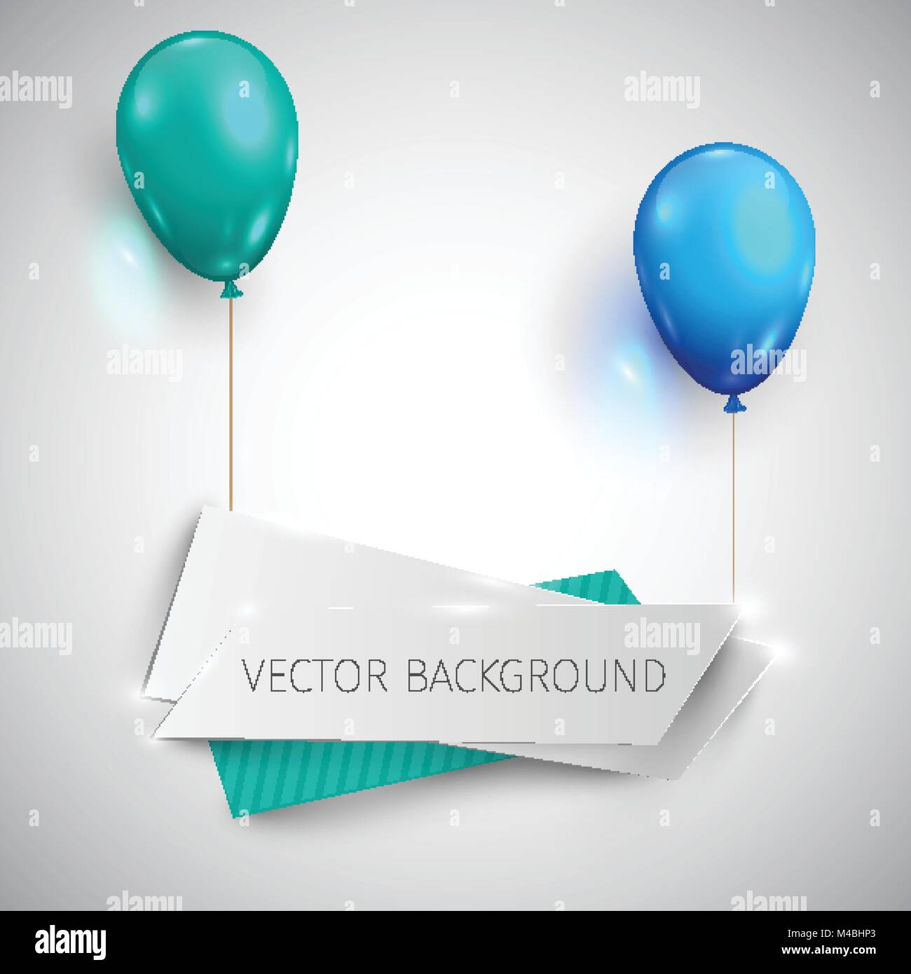 Color glossy balloons lift labels, vector Stock Vector Image & Art - Alamy