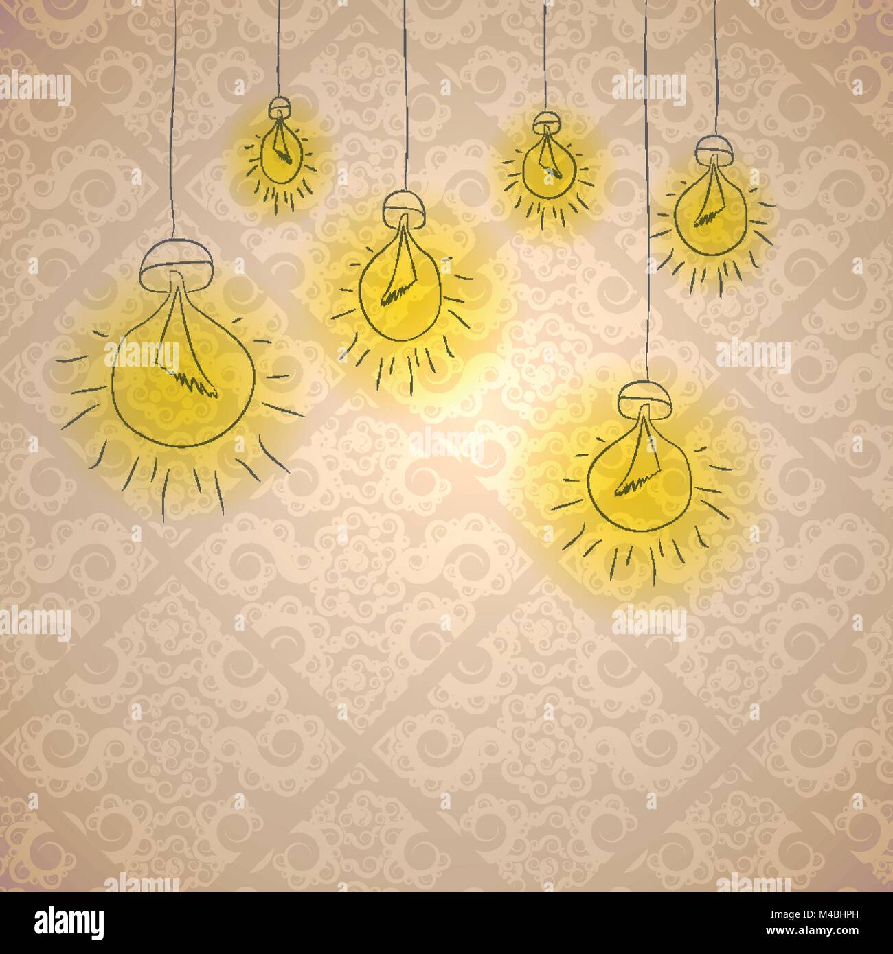 Creative greeting card design, vector Stock Vector Image & Art - Alamy