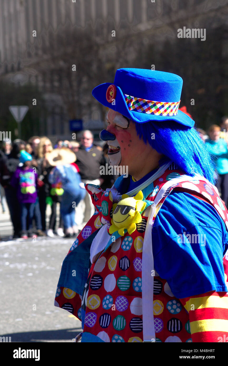 Washington birthday parade hi-res stock photography and images - Alamy
