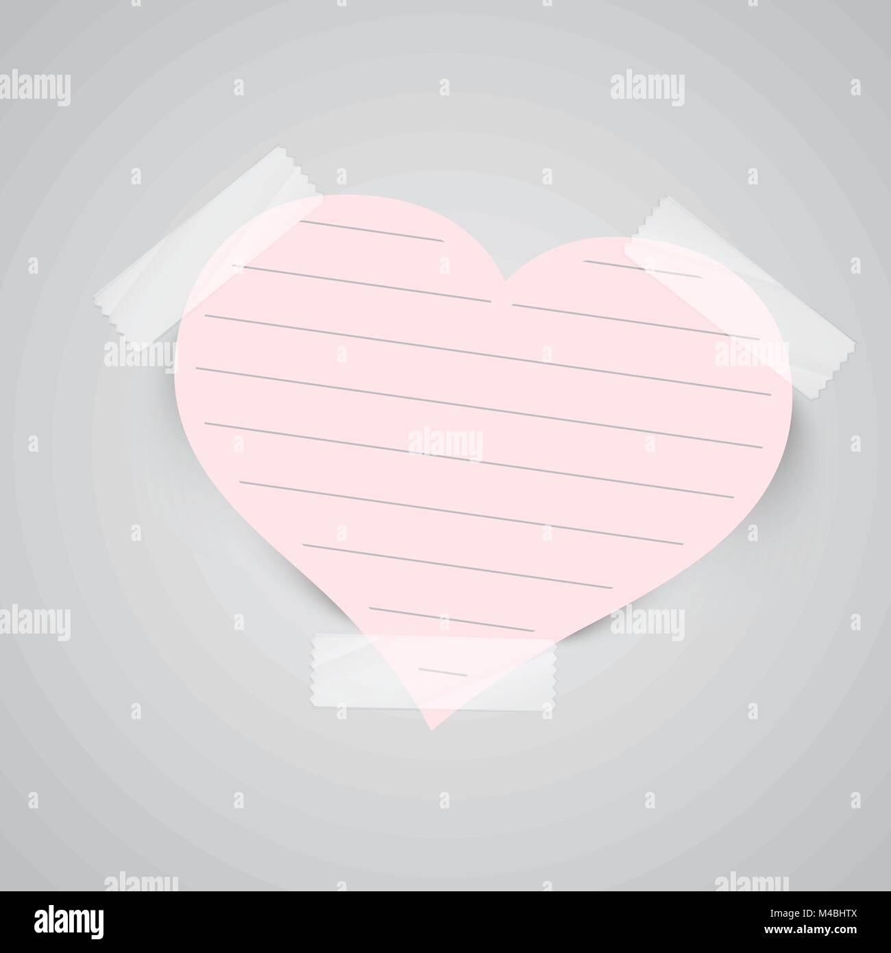 Paper notes with sellotape, vector Stock Vector Image & Art - Alamy