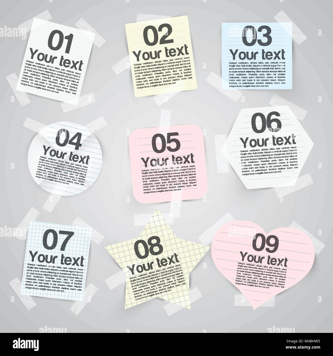 Cardboard cutout advertising Stock Vector Images - Alamy