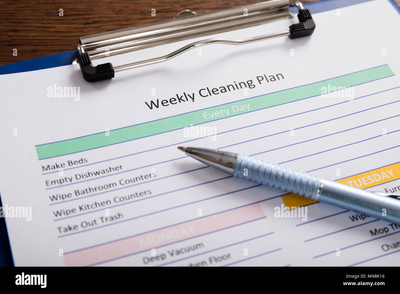 Daily work plan hi-res stock photography and images - Alamy