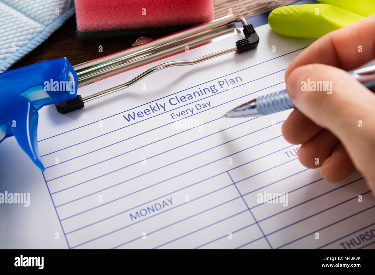 Daily work plan hi-res stock photography and images - Alamy