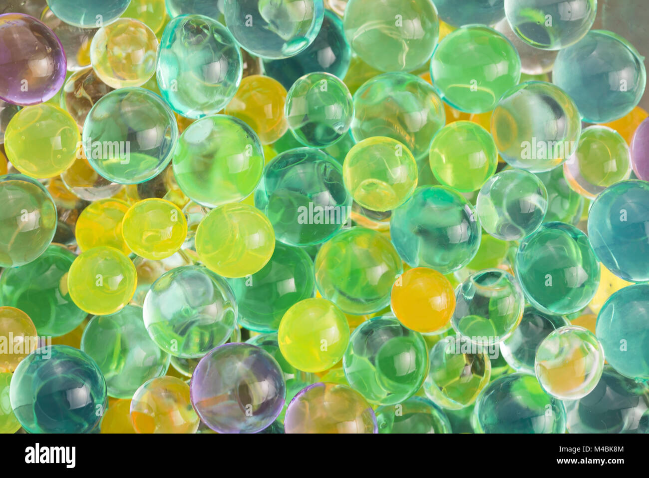 Color balls, hydrogel beads Stock Photo - Alamy