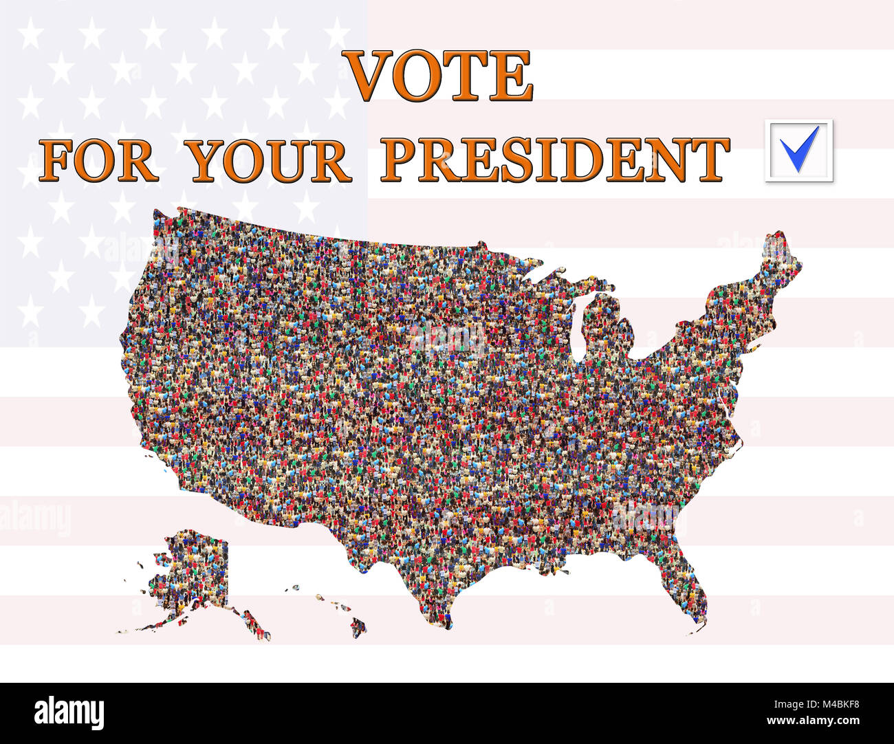 Presidential election map united states hi-res stock photography and ...