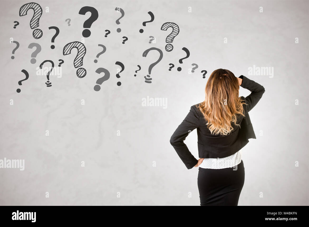 Female from back hi-res stock photography and images - Alamy