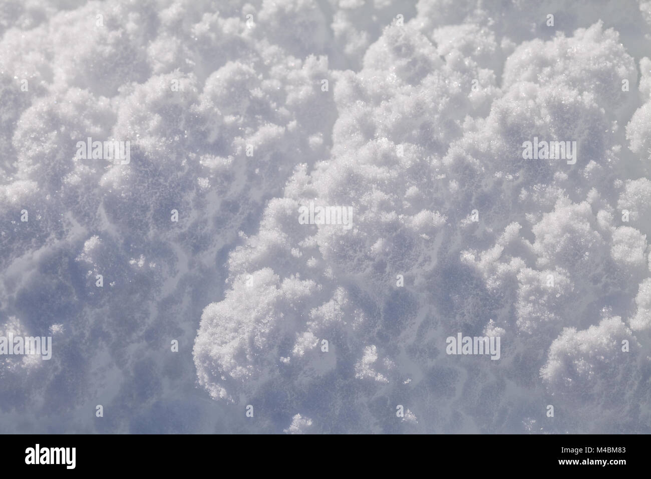 Snow texture, macro Stock Photo - Alamy