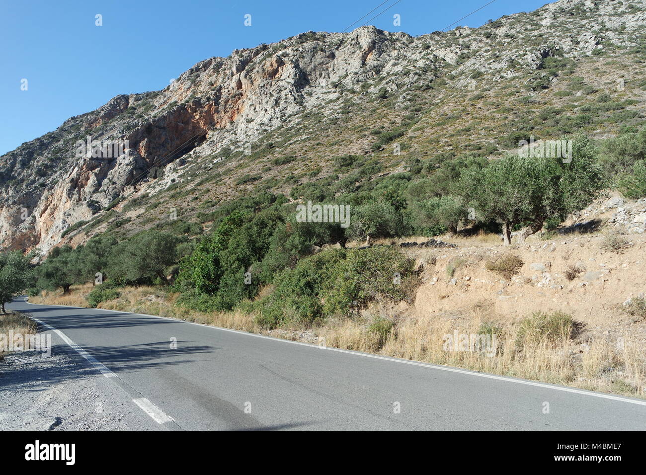 Crete road hi-res stock photography and images - Alamy