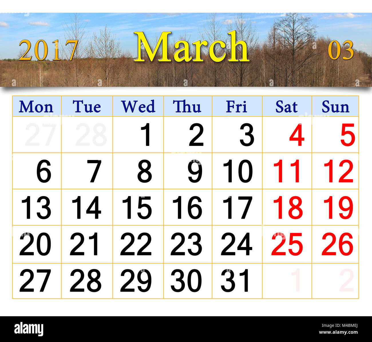 Number in the calendar hi-res stock photography and images - Alamy