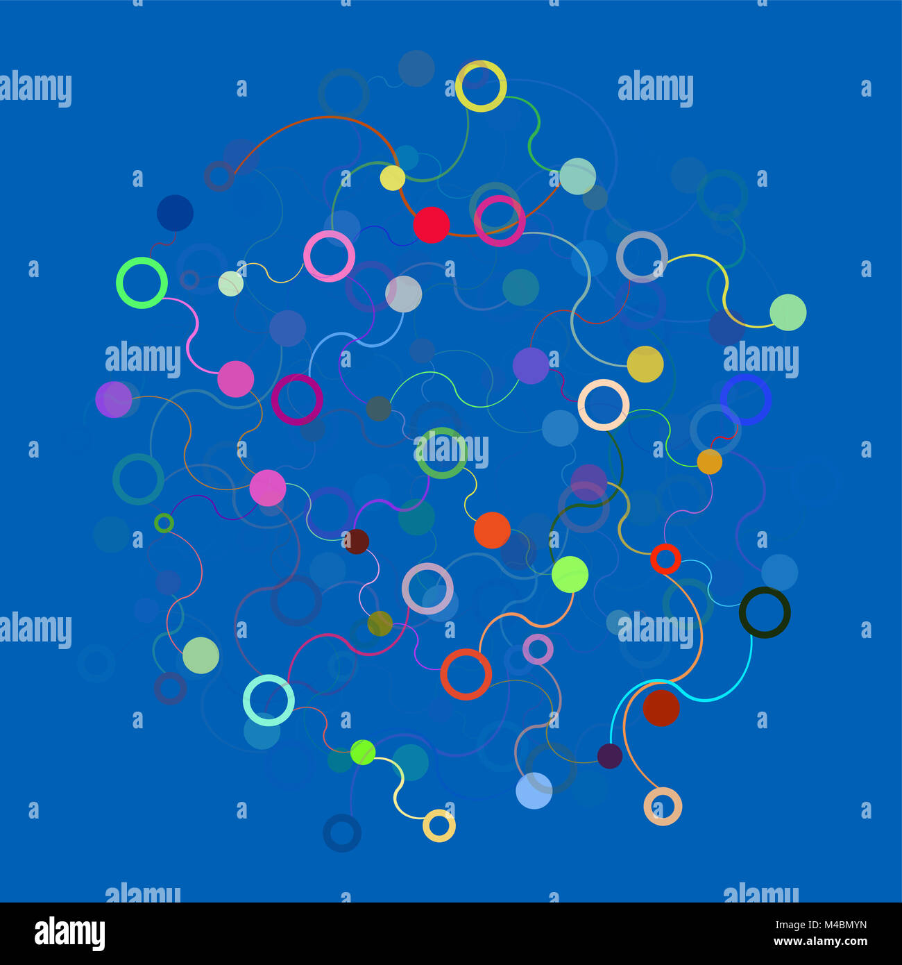Network color technology communication background Stock Photo - Alamy