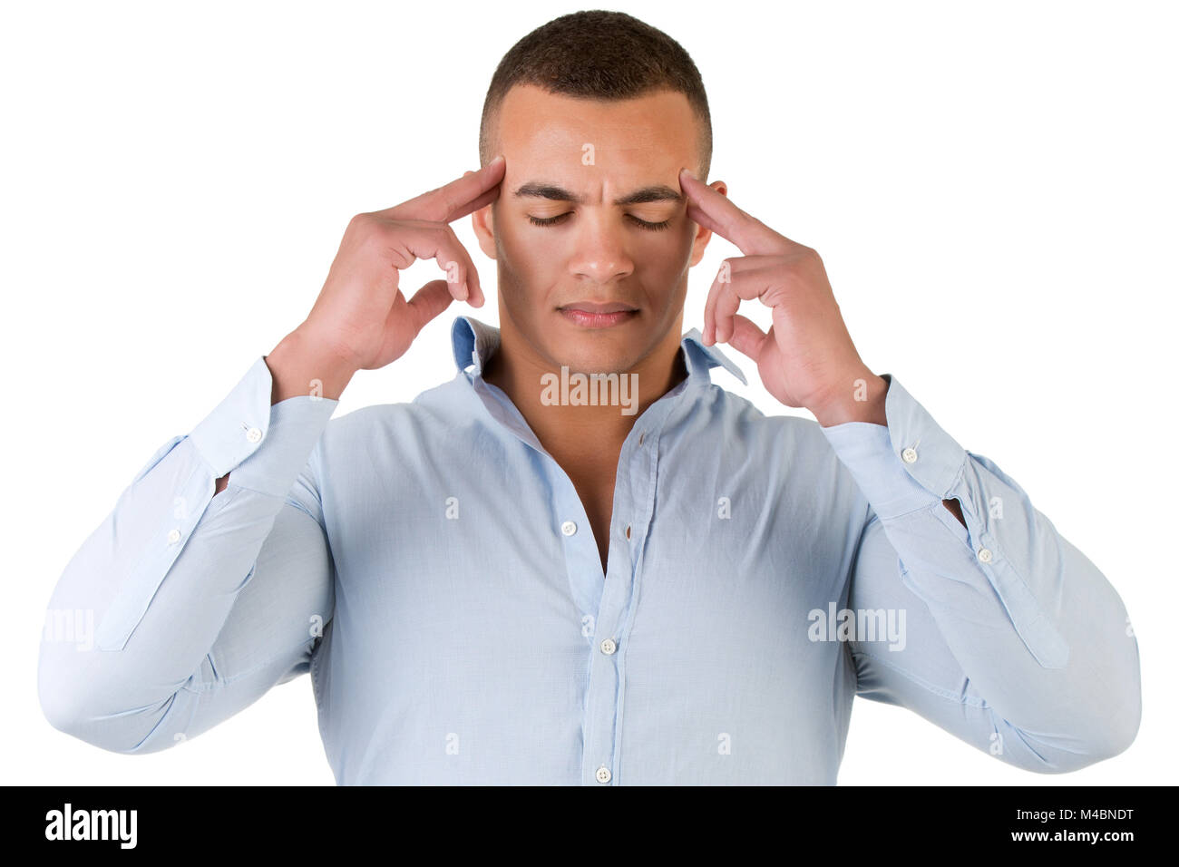 Headache man pain sore hi-res stock photography and images - Alamy