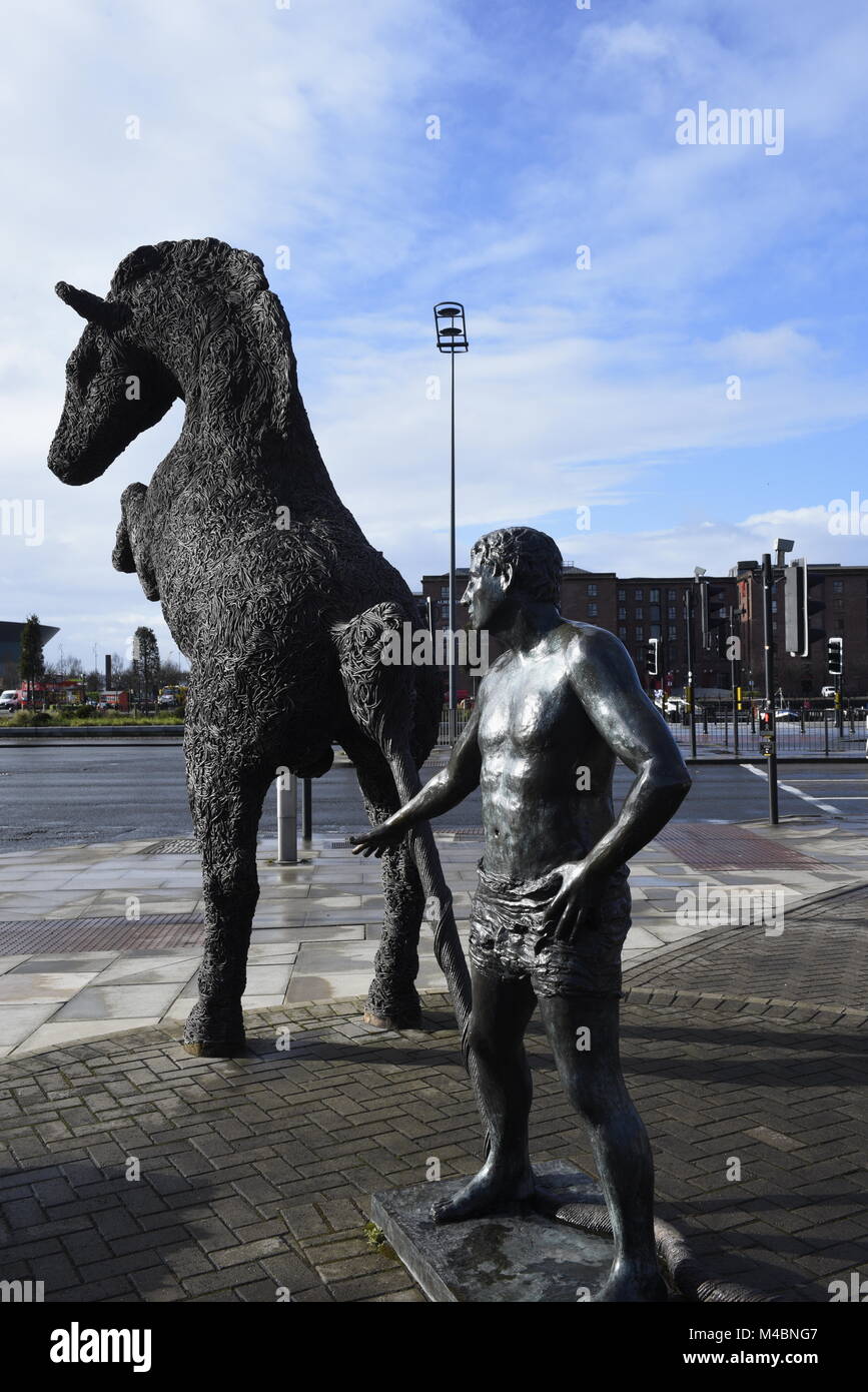 The Great Escape bronze equine by Edward Cronshaw (2000), Canning Place ...