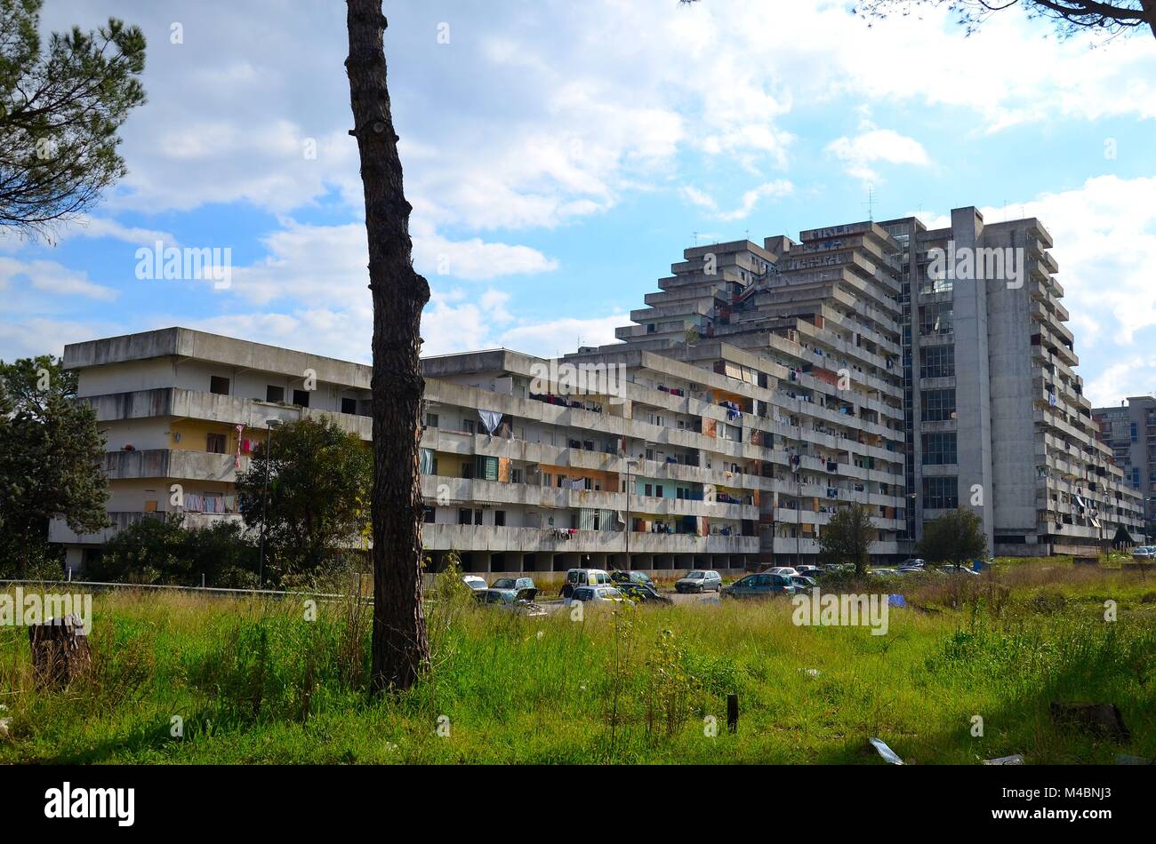 Scampia naples housing hi-res stock photography and images - Alamy