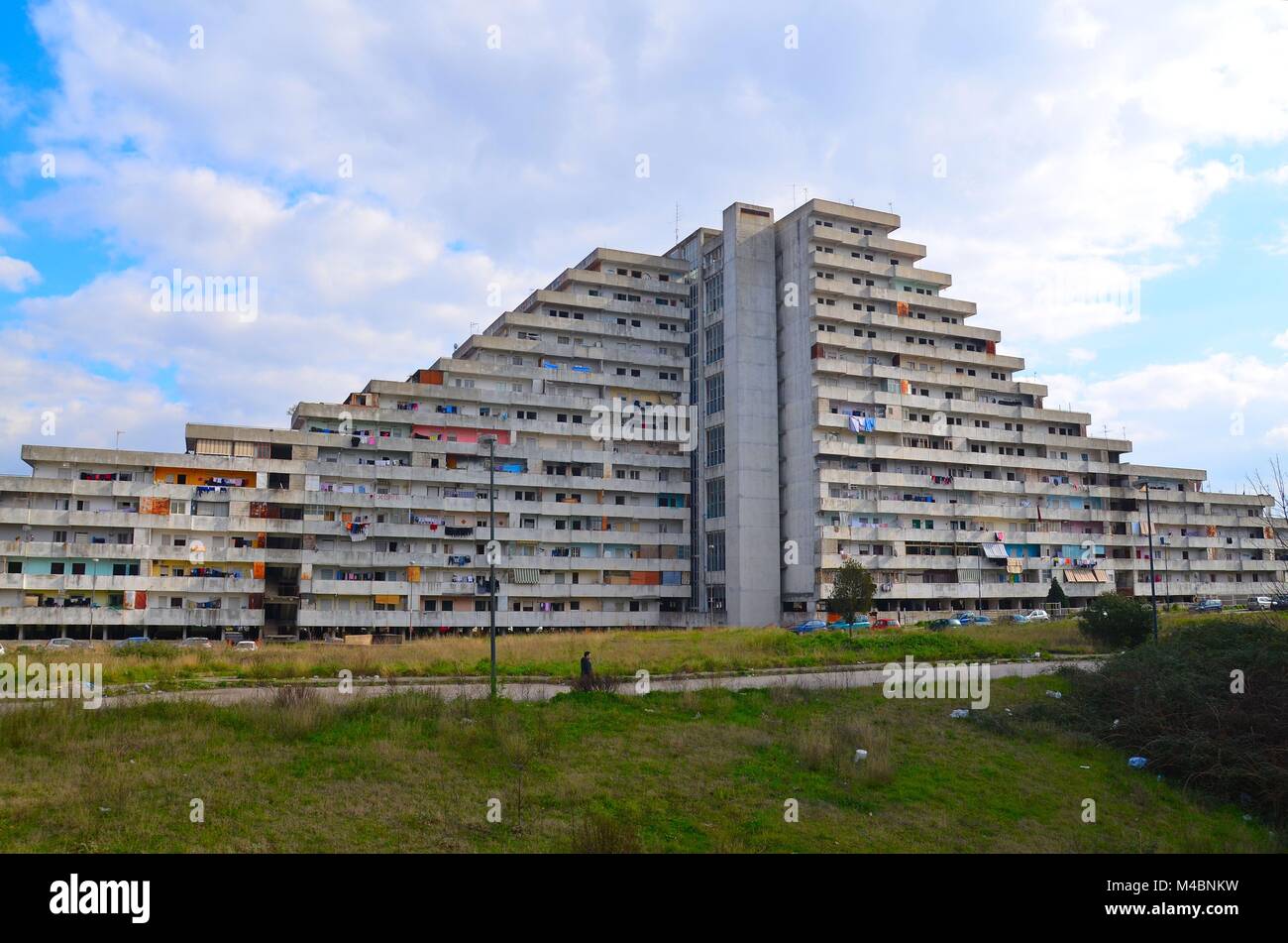 Scampia naples housing hi-res stock photography and images - Alamy