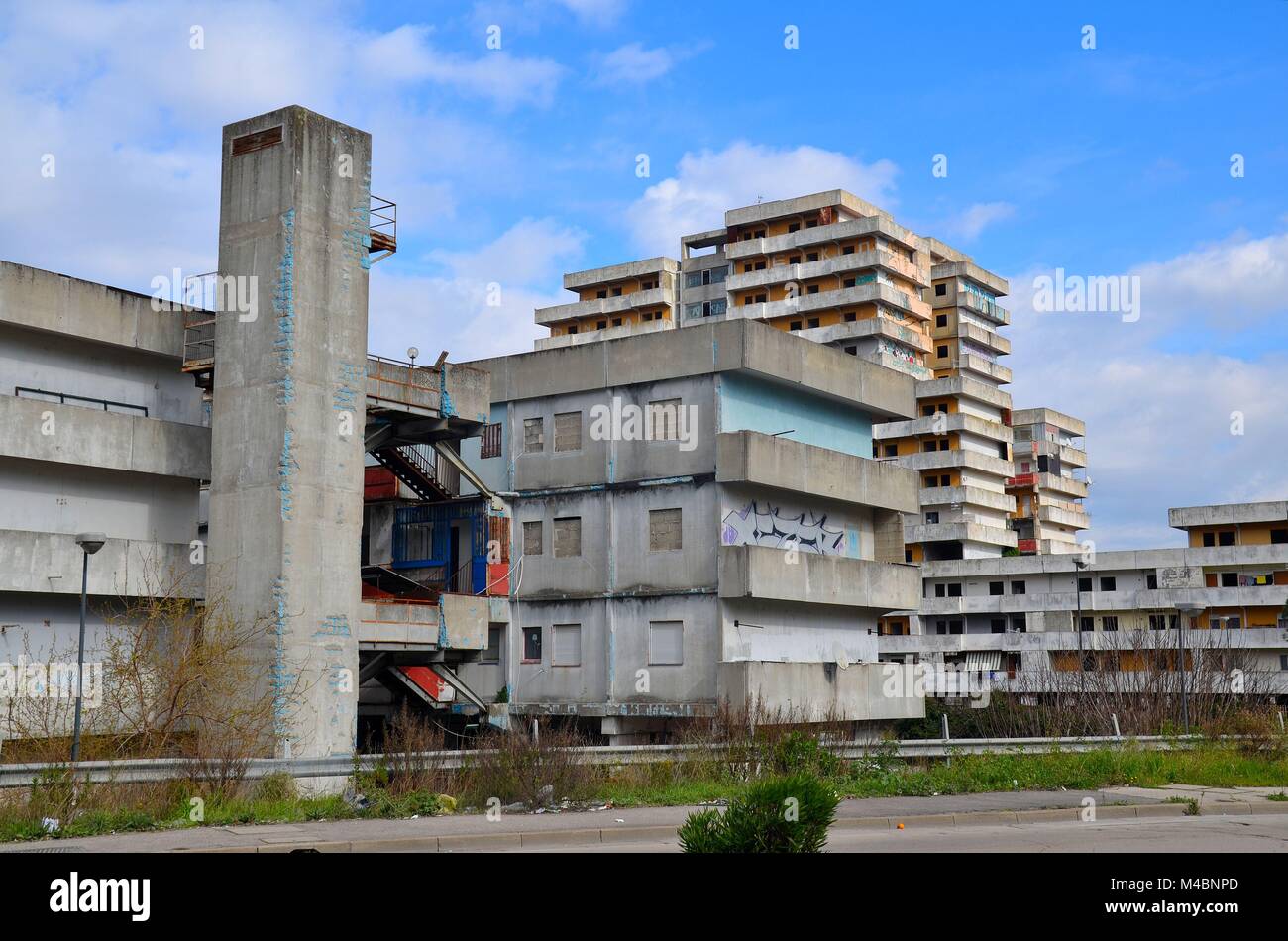 Scampia, the Northern periphery of Naples (Italy), is known for its ...