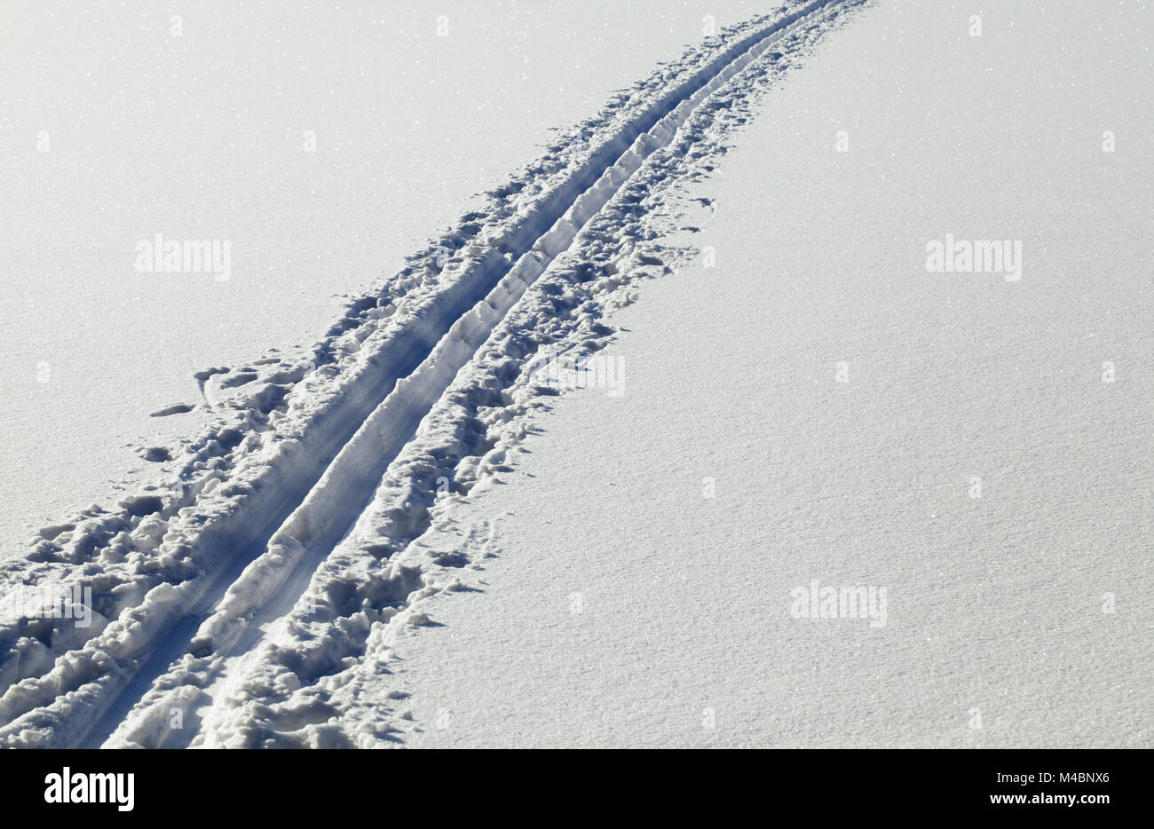 Back country ski track hi-res stock photography and images - Alamy