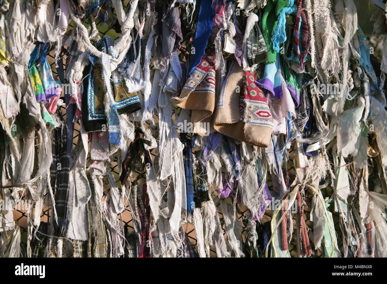 Buddhist prayer ribbons hi-res stock photography and images - Alamy