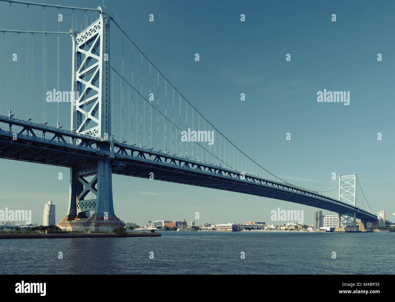 Benjamin Franklin Bridge. Philadelphia, Pennsylvania Stock Photo - Alamy