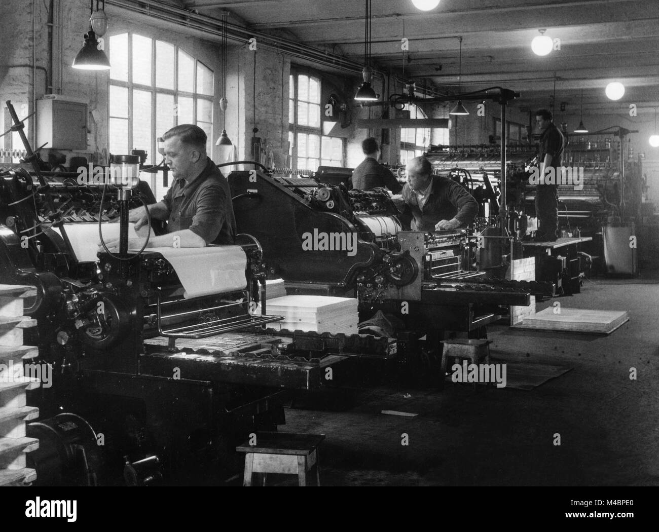 Germany 1950s working hi-res stock photography and images - Alamy