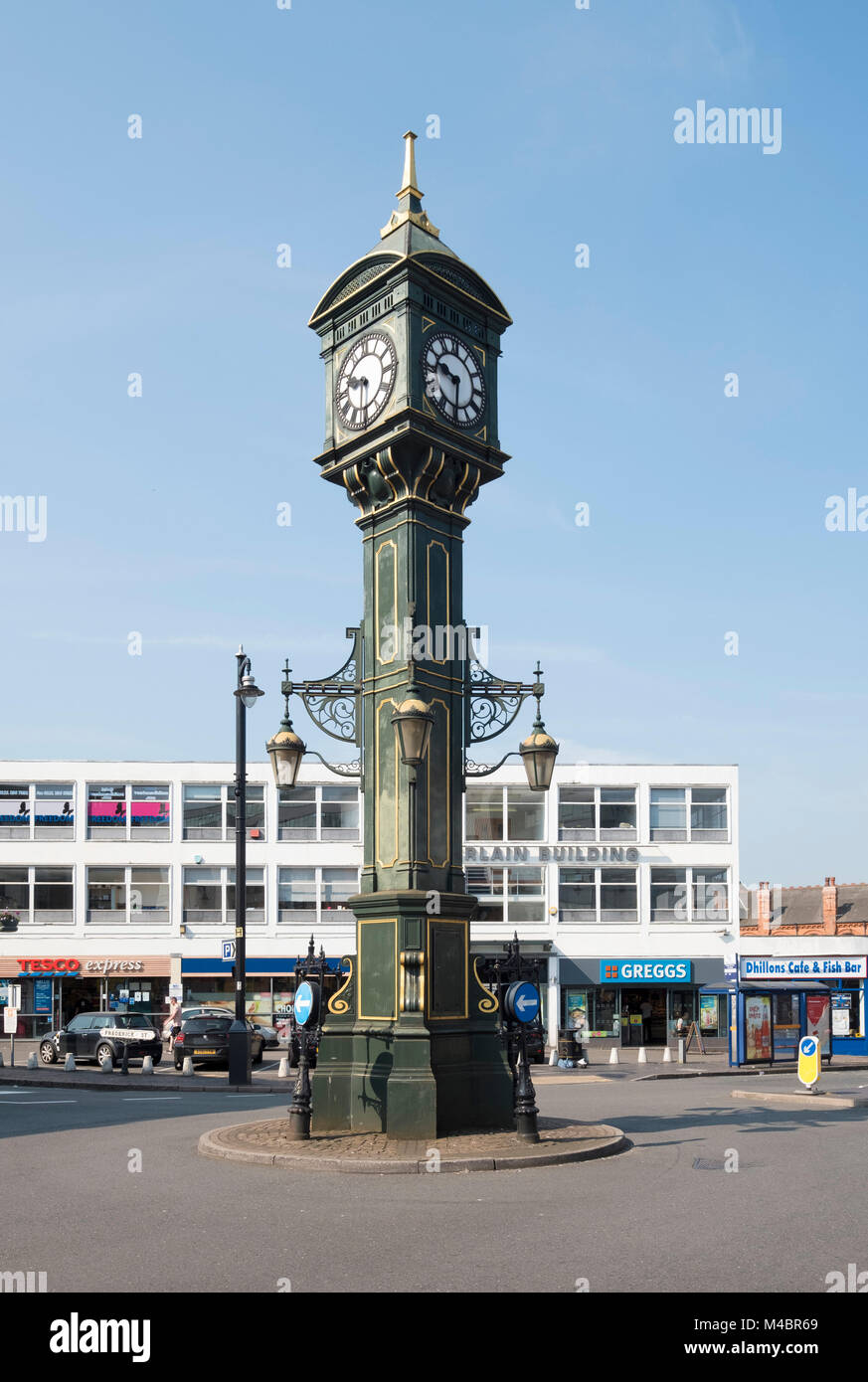 The Jewellery Quarter Clock at The Jewellery Quarter of Birmingham ...