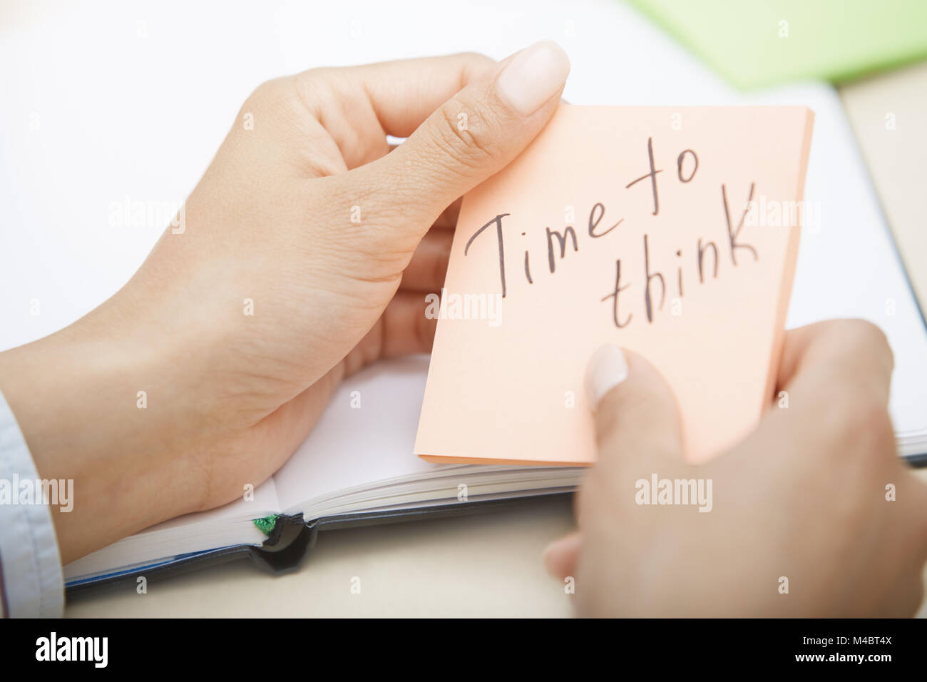 Time to think Stock Photo - Alamy