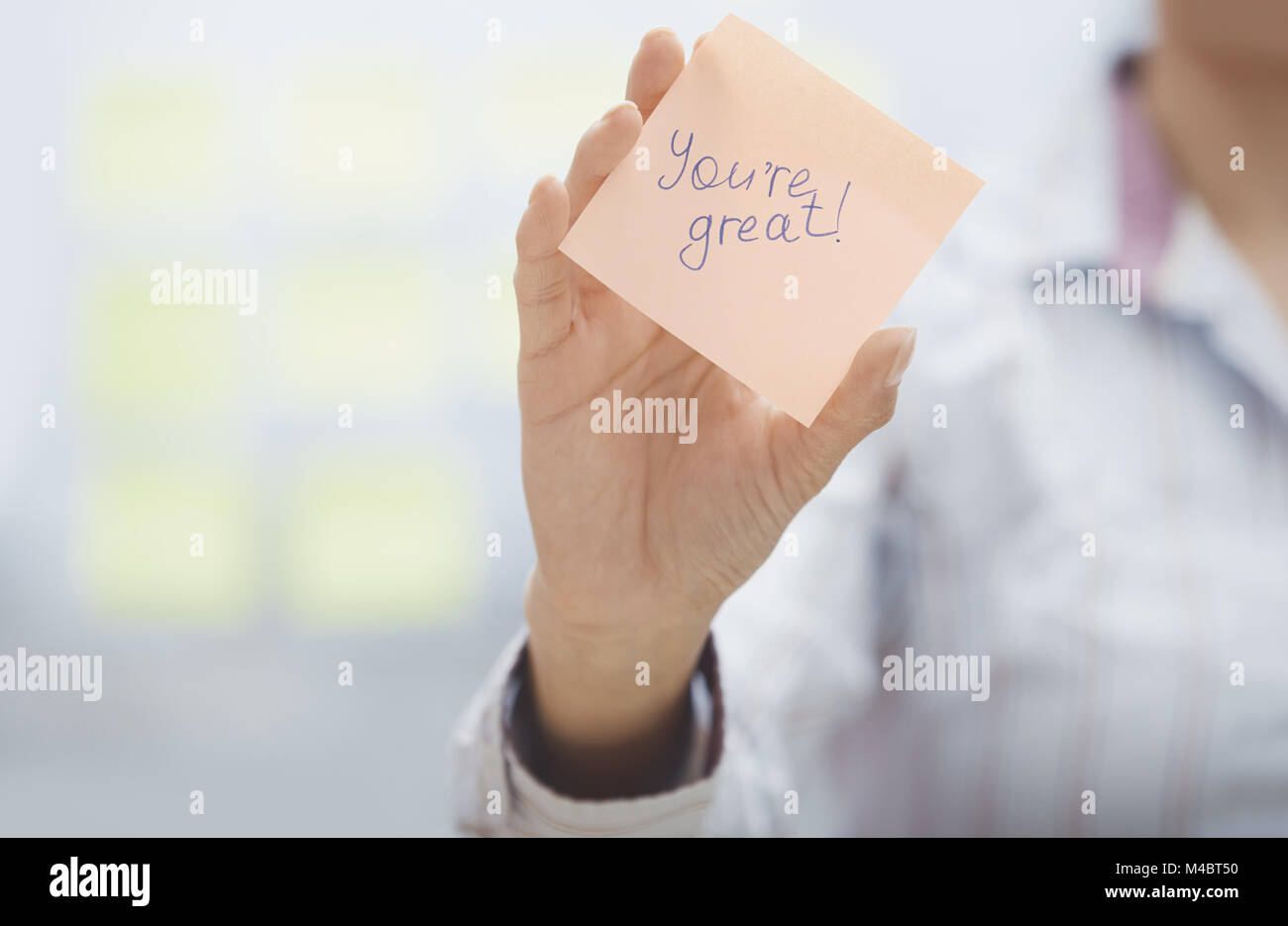 You are great Stock Photo - Alamy