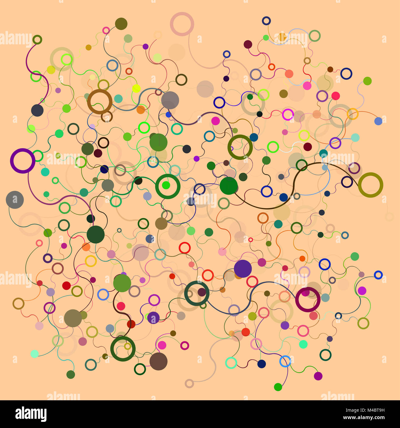 Molecule And Communication Background, Graphic Design Stock Photo - Alamy