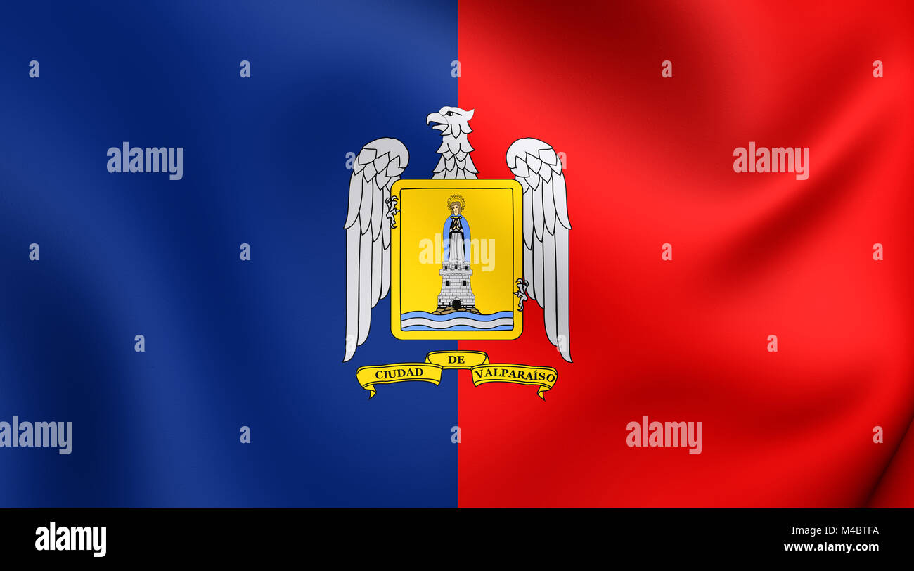 Flag Of Valparaiso High Resolution Stock Photography and Images - Alamy