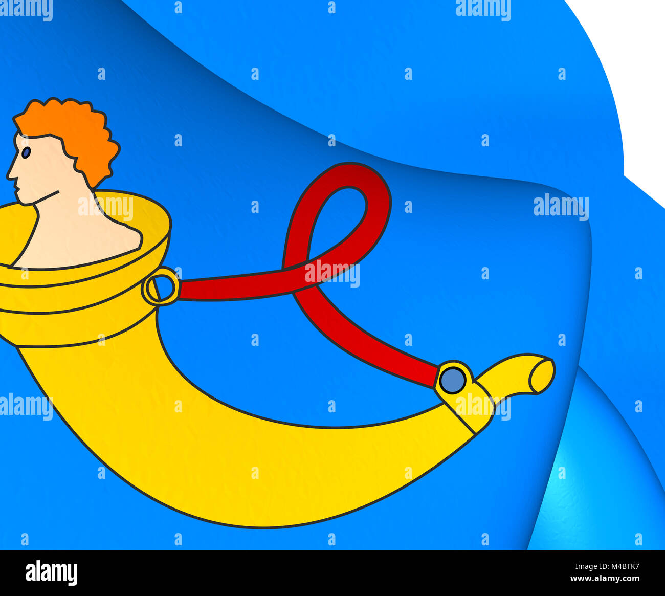 Uithoorn flag hi-res stock photography and images - Alamy