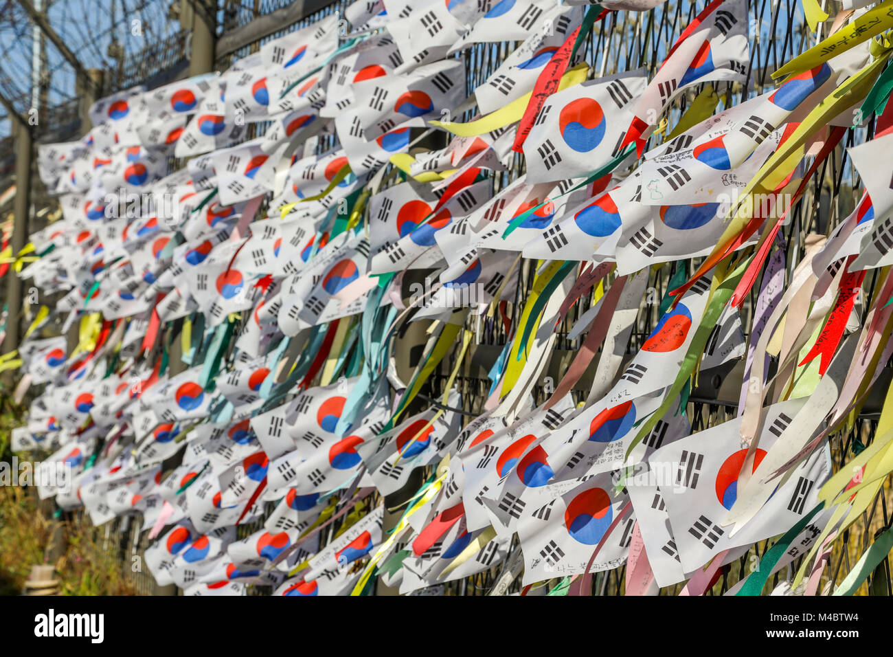 The Korean Demilitarized Zone or DMZ, separates North and South Korea ...