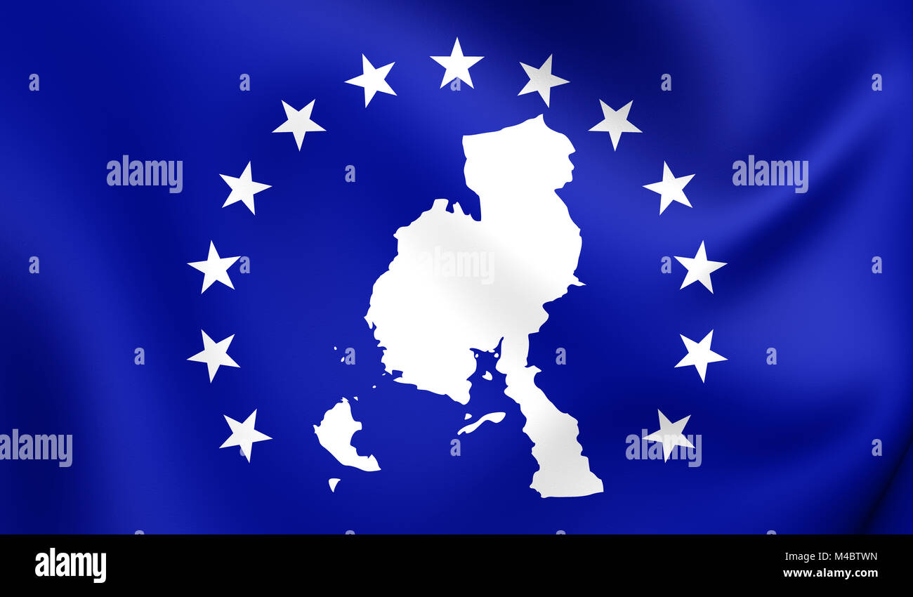 3D Flag of the Veraguas Province, Panama Stock Photo - Alamy