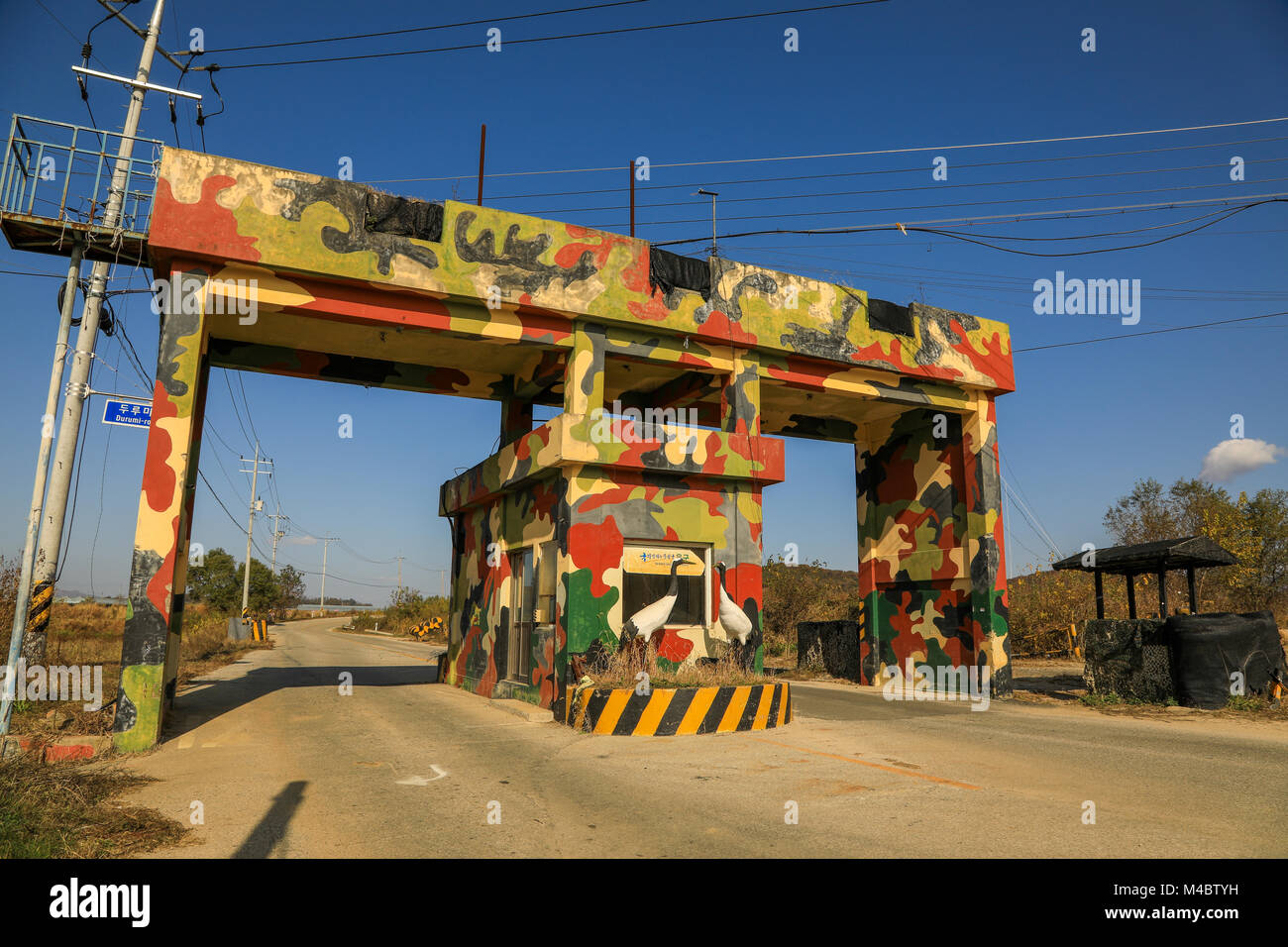 The Korean Demilitarized Zone or DMZ, separates North and South Korea ...