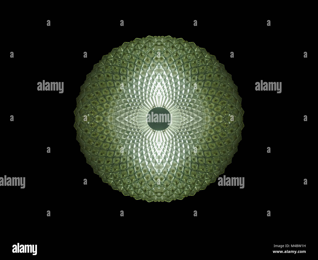 Ornate Lamp Bottom View Stock Photo - Alamy