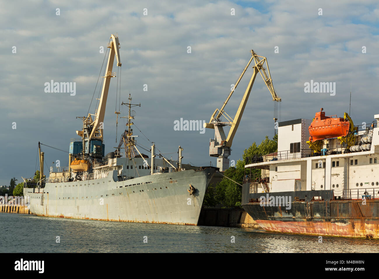 Russian fishing trawler hi-res stock photography and images - Alamy