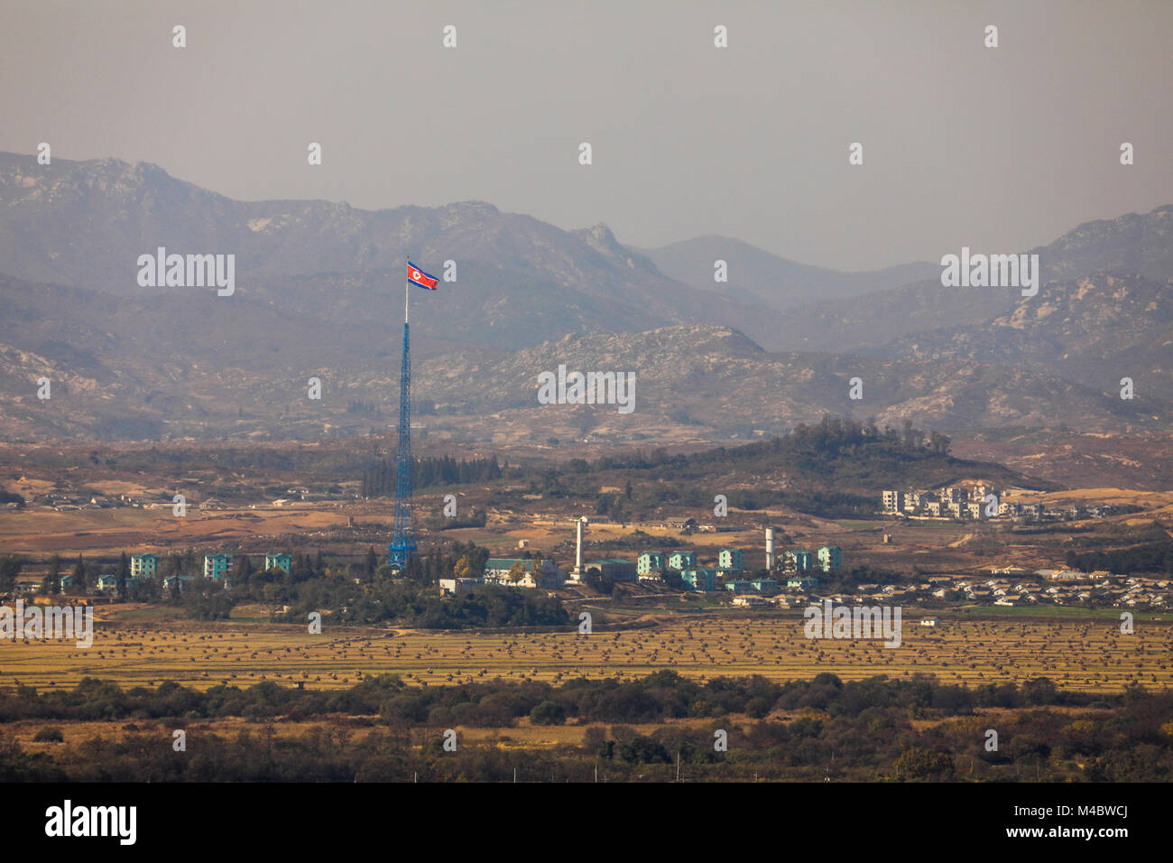 The Korean Demilitarized Zone or DMZ, separates North and South Korea ...