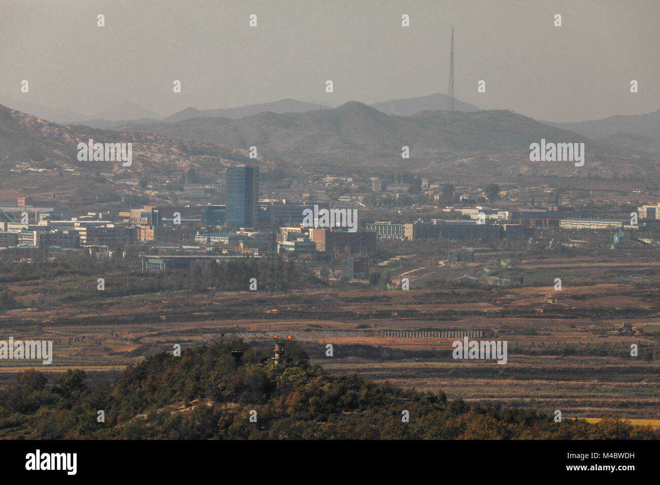 The Korean Demilitarized Zone or DMZ, separates North and South Korea ...