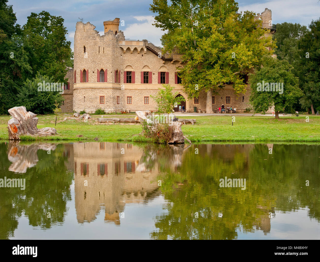 John's Castle (Januv hrad or Janohrad) - artificial ruins. Former ...