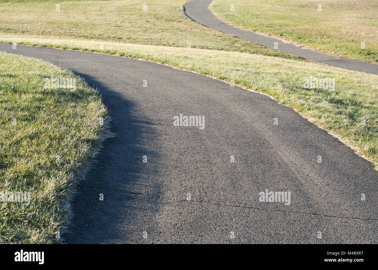 Asphalt alley hi-res stock photography and images - Alamy