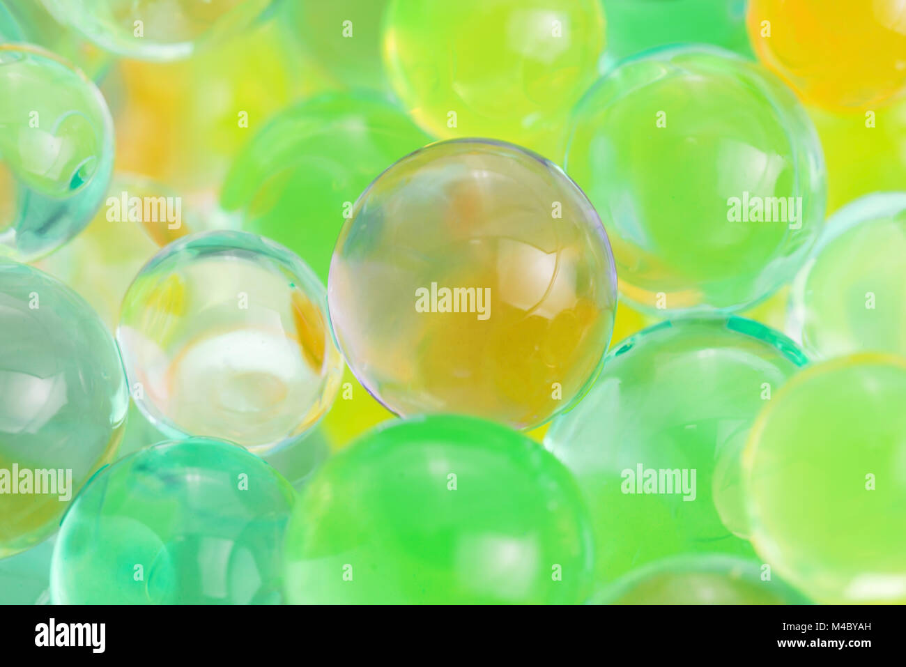 Color balls, hydrogel beads Stock Photo - Alamy