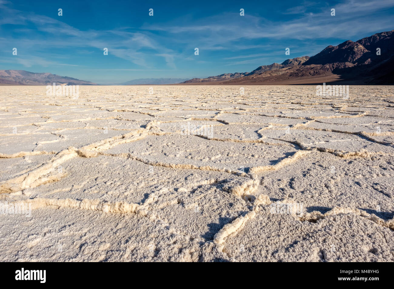 Death Valley National Park - Badwater Basin Stock Photo - Alamy