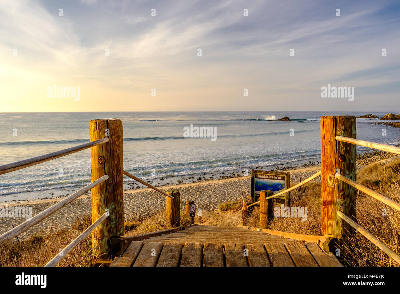 USA Pacific coast, Leo Carrillo State Beach, California Stock Photo - Alamy